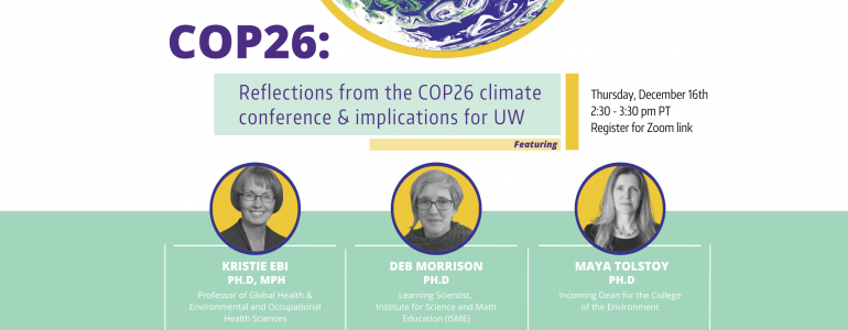 COP26: Reflections from the Global Climate Conference & Implications ...
